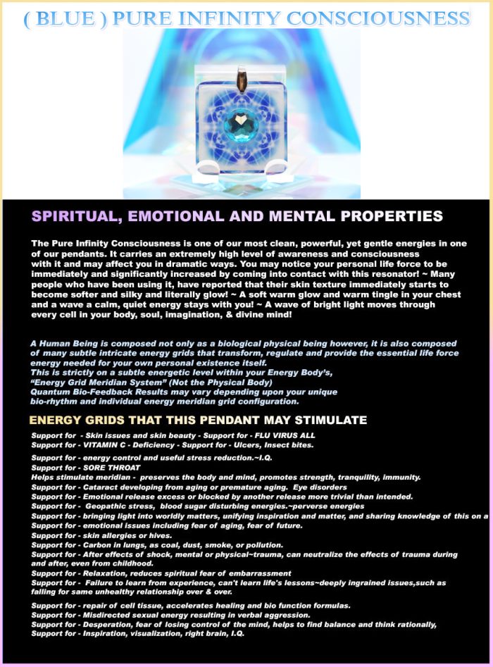 Pure Infinity Consciousness ( Blue ) | Inner Soul Tech