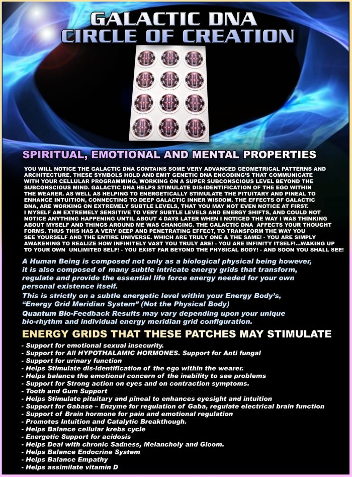 ( Galactic Dna Circle Of Creation ) ~ Quantum Soul Star Energy ...