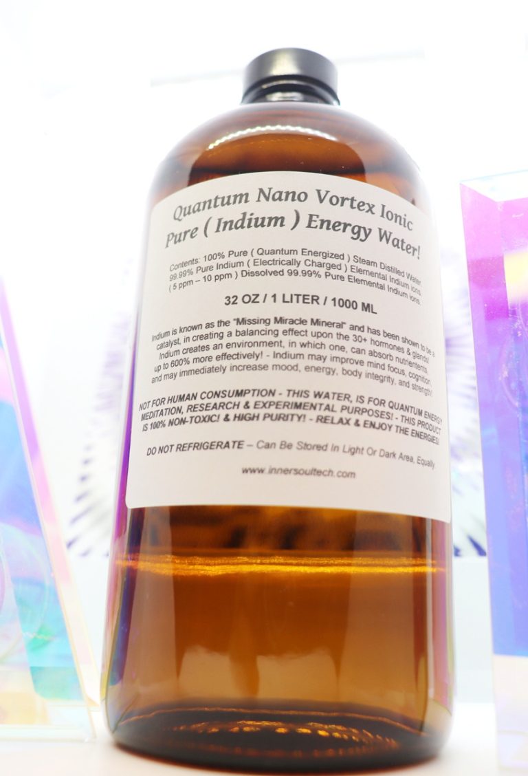 PURE IONIC INDIUM! - QUANTUM NANO VORTEX BIO-PHOTONIC PLASMA ENERGY ...