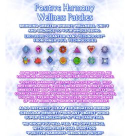 New Positive Harmony Wellness Patches | Inner Soul Tech